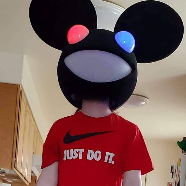 Deadmau5 Inspired Costume Head Mask Rave Cosplay - Etsy