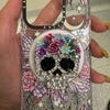 Custom Luxe Crystal & Pink Crystal Encrusted Phone Case, High End ...