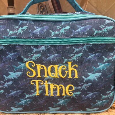 Kids Personalized Monogrammed Lunch Box Children's Insulated Lunch Bag ...
