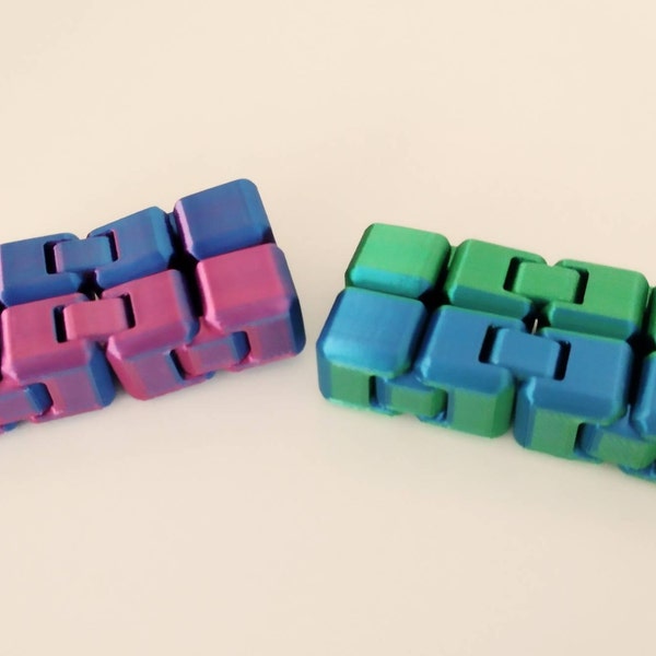 Fidget Cube, Infinity Cube, Stress Reliever, Sensory Toy, Fiddle Cube ...