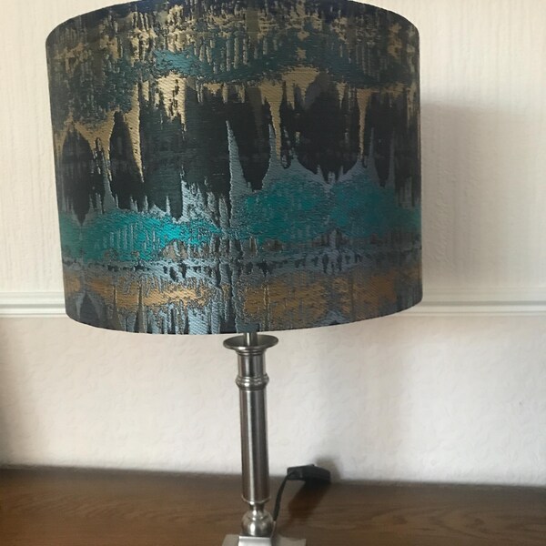 HANDMADE BESPOKE LAMPSHADE Made With Strawberry Thief Natural Cream ...