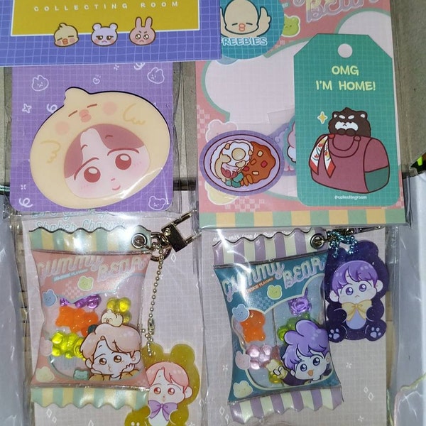 BTS Gummy Bears Shaker Charms - Etsy