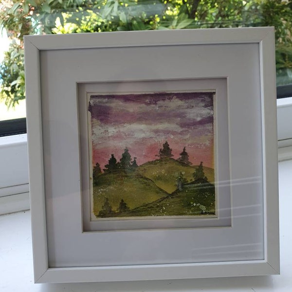 Landscape Litter Art Craft Local Unique Nature Flower Original ...