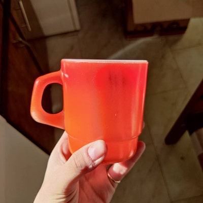 Vintage Rooster Bowl by Anchor Hocking Fire King Chanticleer Cinderella ...