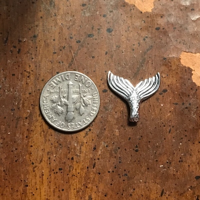 Sterling Silver Mermaid Tail Pendant. Mermaid Charm. 925 Sterling ...