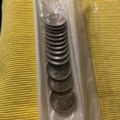 1968 TEN PENCE Coin 55th Birthday Coin British 10p Coin. Queen ...