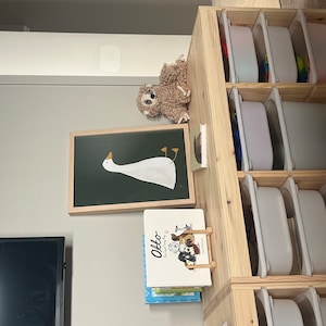 Silly Goose Wall Art, Cute Goose Poster, Girl Nursery Decor, Farm ...