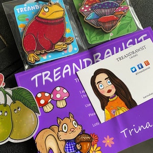 Cosy Frog in a Sweater Cottagecore Wildlife Reptiles Wooden - Etsy