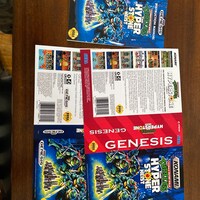 Custom Printed Sega CD Final Fight CD Manual, and Case Insert select ...