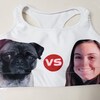 Personalized Sports Bra Custom Bra Customize With Your Photo Logo ...