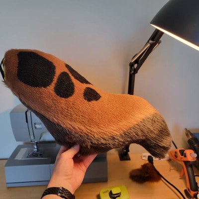 Hyena Fursuit Tail Pattern PDF With Instructions DIGITAL DOWNLOAD - Etsy