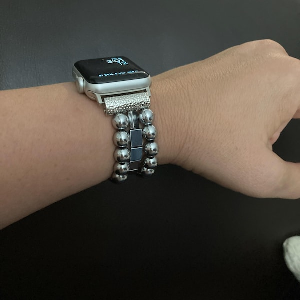 Apple Watch Band Metal Connector Adapter Solid, No Screw, No Pin. 1 ...