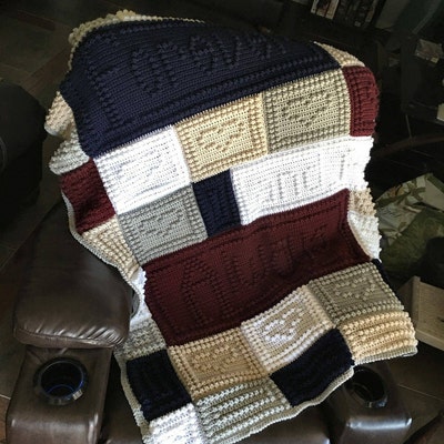FOREVER Pattern for Crocheted Blanket. - Etsy