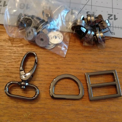 14mm Magnetic Purse Snaps Closures Black Nickel MAGNET SNAP MAG-114 - Etsy