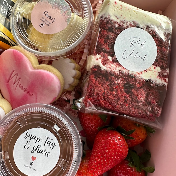 Cake Flavour Stickers - Flavour Labels - Custom Cake Labels ...