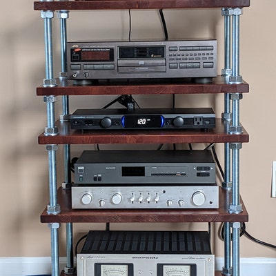 Audiophile Audio Rack / Record Player Stand / Turntable Stand ...