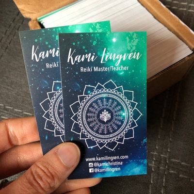 Business Card Design, Spiritual, Chakra, Tribal Symbols, Life Coach ...
