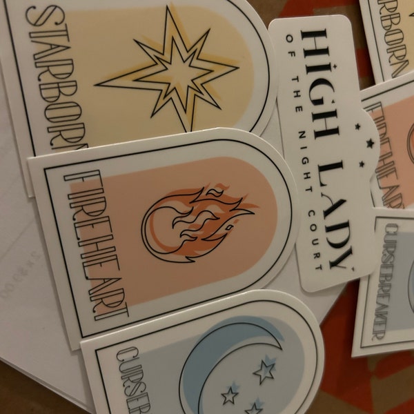 The Inner Circle Sticker ACOTAR Sticker A Court of Thorns and Roses ...