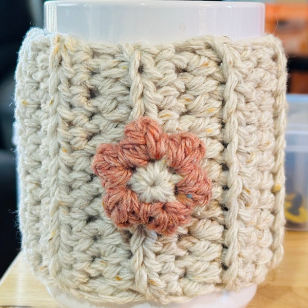 Crochet PATTERN Hug Your Mug Cozy | Crochet Pattern | Rustic Farmhouse ...