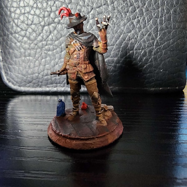 Mounted Dark Elf Fighter on Riding Lizard | 28mm and 32mm Scale| Dnd 5e ...