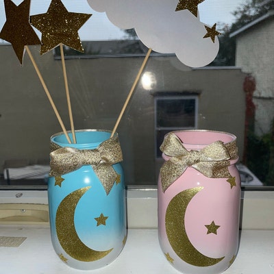 Twinkle Twinkle Choose Rose Gold Silver Gold Glitter Star Moon Cloud ...