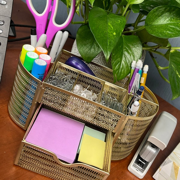 BLU MONACO Paper Organizer Storage: Portable File Box With Handle ...