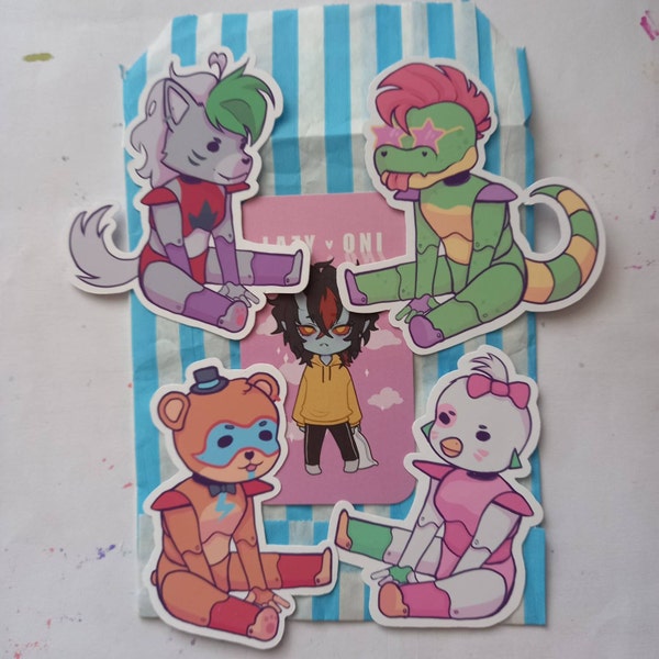 Five Nights at Freddys Security Breach Stickers - Etsy