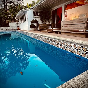 Lithe Soft Gray & White Tile Stickers Peel and Stick - Etsy