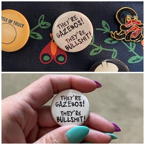 Carol Danvers / Captain Marvel Insignia Pinback Button - Etsy