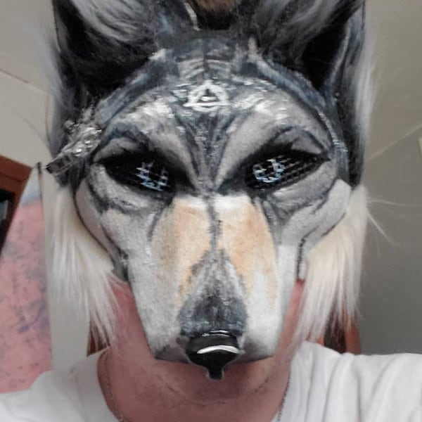Custom Therian Masks Fox, Wolf, Cat, Animal Masks for Therians ...