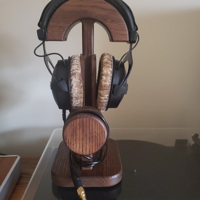 Earphone Stand Headphones Holder Headphone Stand Wood Headphone ...