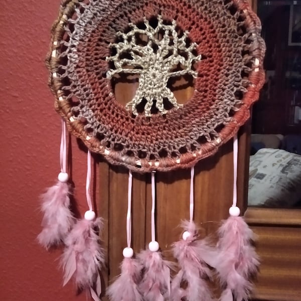Tree of Life Crochet Mandala Pattern: Yggdrasil Wall Hanging (PDF ...