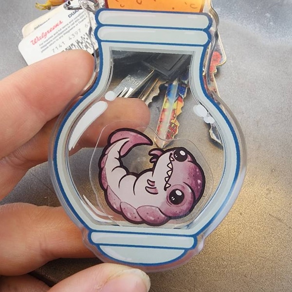 Tadpole Specimen Jar - Baldurs Gate 3, Brain Worm, Illithid, Dnd ...