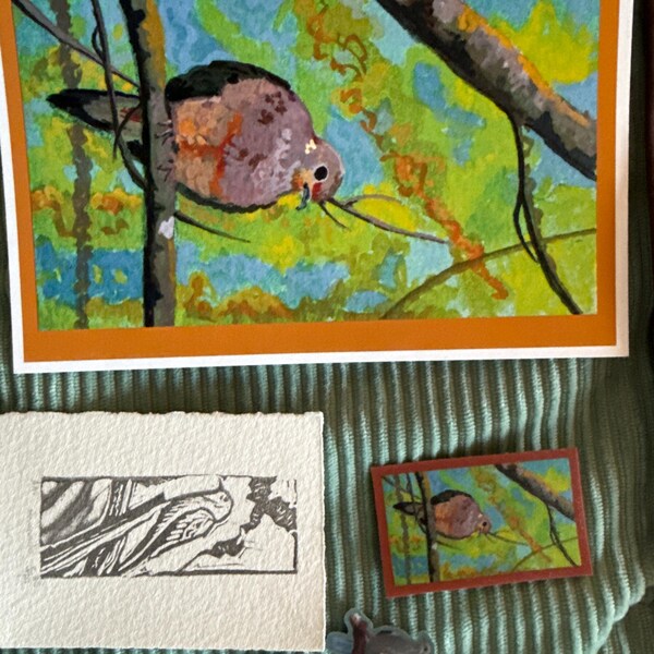 Intuitive Ink Drawing - 2 - Sticker - Original Artwork, - Etsy