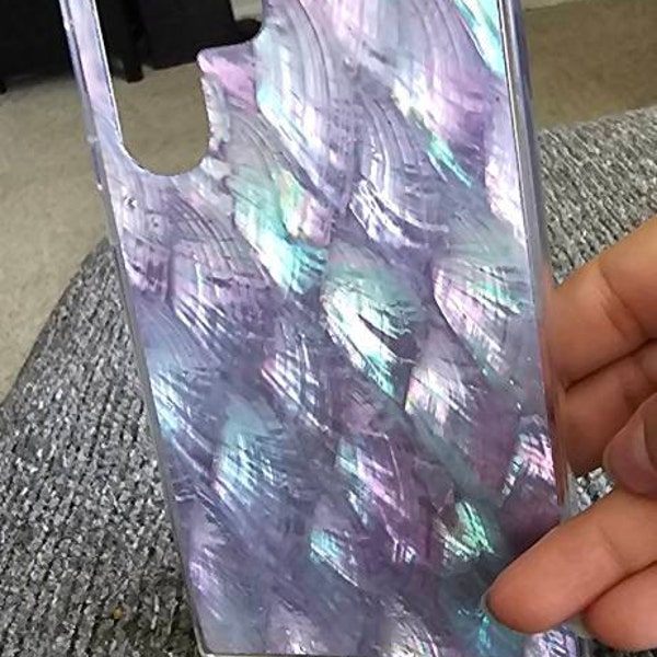 Natural Abalone Shell iPhone Case: Shimmering Protective Cover - Etsy