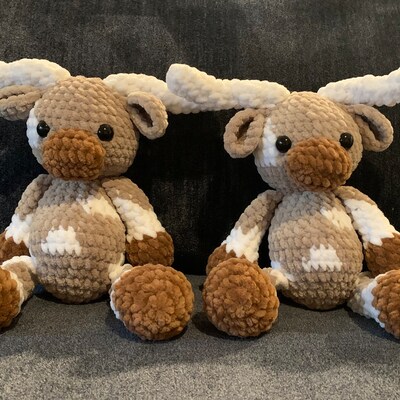 Longhorn Crochet Pattern Longhorn Cow Pattern, Amigurumi Longhorn Cow ...