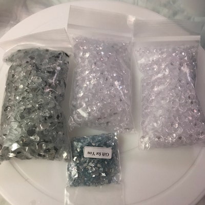 Crushed Glass Glass Chips Mirror Glitter Ice Crystals - Etsy