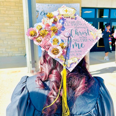 Custom Ecuador Ecuadorian Graduation Cap Topper Flag Cap - Etsy