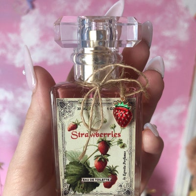Strawberry Perfume Spray Eau De Toilette Water Toilet Fruit Red Berries ...