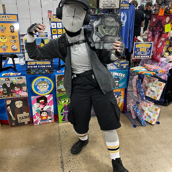 Buy Andrew Spidey Easy Faceshell Mask for Cosplay PDF Template - A4 ...