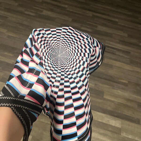 Trippy Squid Flowstar - "v2.0" UV Reactive Sacred Geometry Purple/pink ...