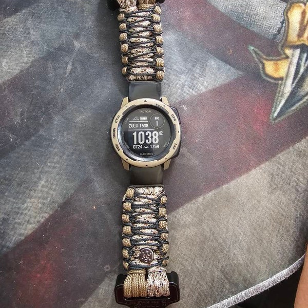 Personalized Paracord Watch Band for Apple Watch Series 1, 2, 3, 4, 5 ...