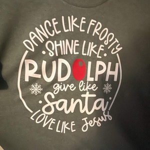 Original © Christmas SVG Dance Like Frosty SVG Cut File Vinyl Decal ...