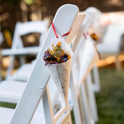 Set of 20 Rose Petal Cones.diy Eco-friendly Blooming Cones.handmade ...
