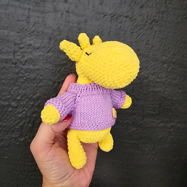 Crochet PDF Pattern Ferret Hugo Toy by Nelly Handmade - Etsy