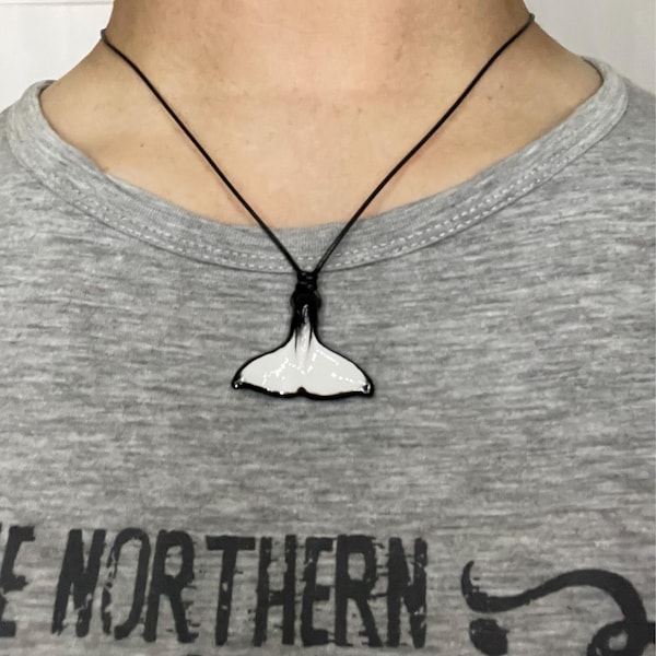Orca Tail Necklace - Killer Whale Flukes - Etsy
