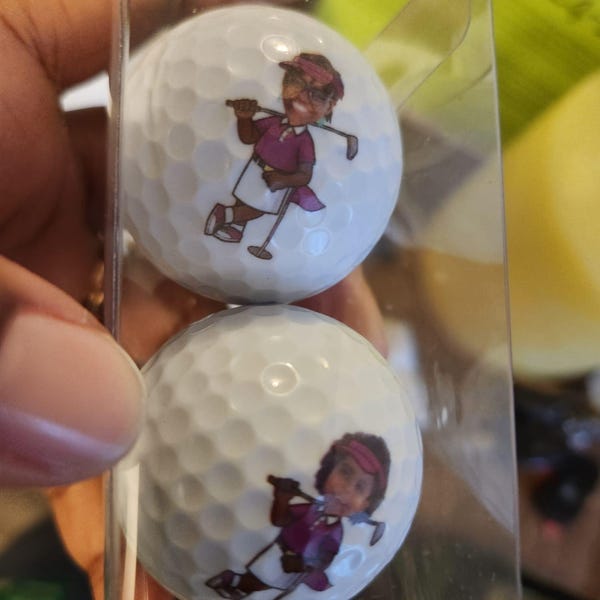 Portrait on Golf Ball, Portrait From Photo, Funny Golf Balls ...