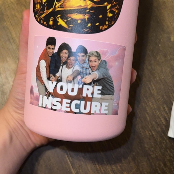 Youre Insecure One Direction Indoor/outdoor Kiss-cut Vinyl Sticker ...