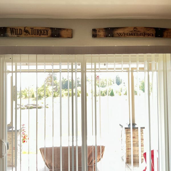 100% Recycled Bourbon Barrel Flag! - Etsy