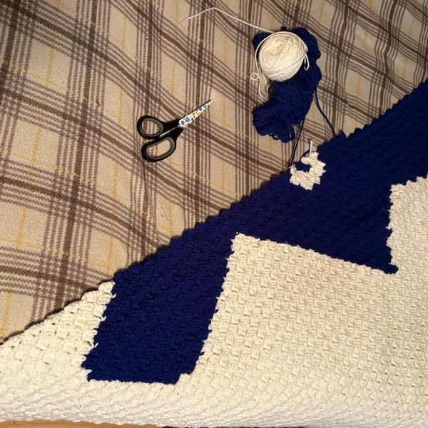 Edmonton Oilers Twin/queen Size Crochet Pattern - Etsy